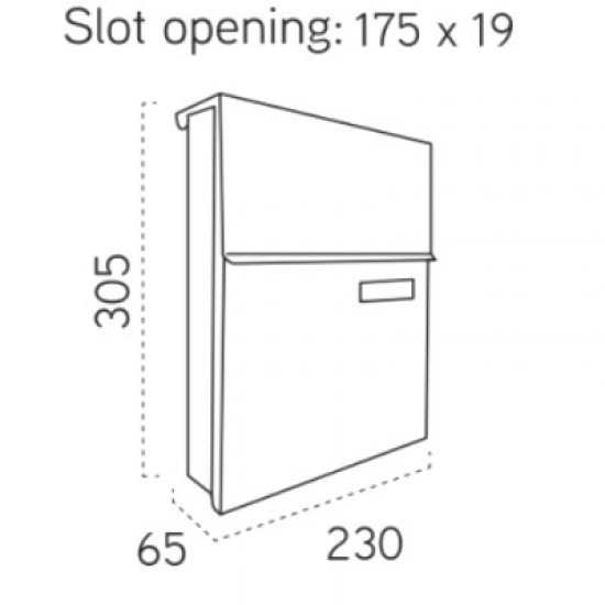 Arregui Line Mailbox